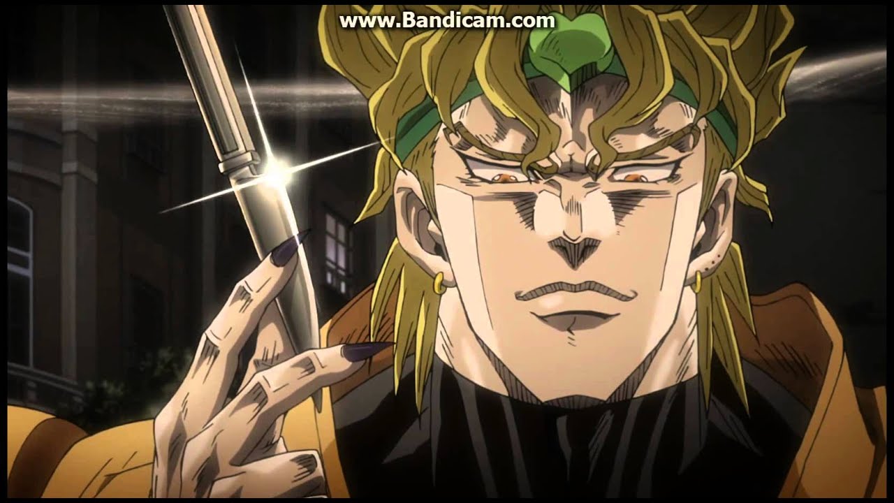 Joseph vs DIO Muda Muda Muda - YouTube
