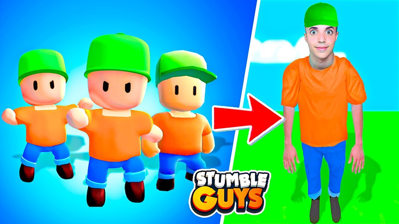 Me CONVIERTO en MR.STUMBLE en la VIDA REAL! 😱 - YouTube