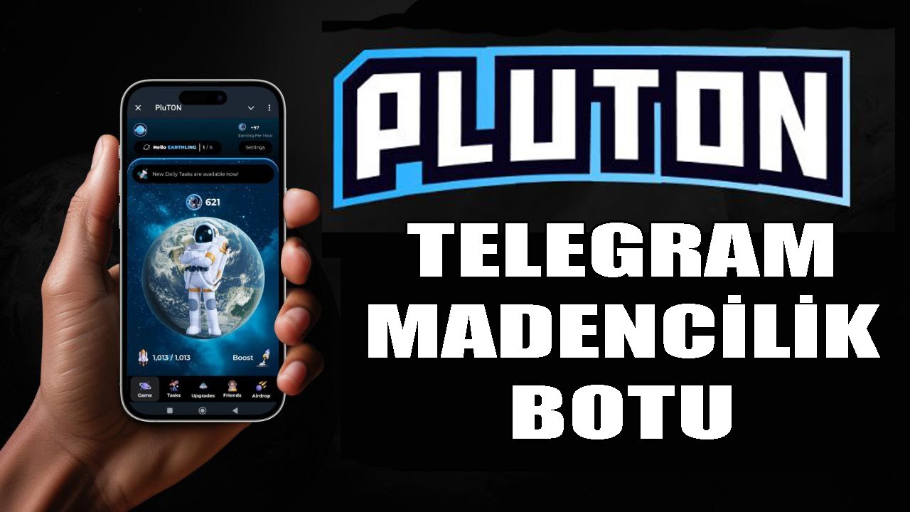 Pluton Telegram Madencilik Botu | Link Açıklamada | Airdrop - YouTube