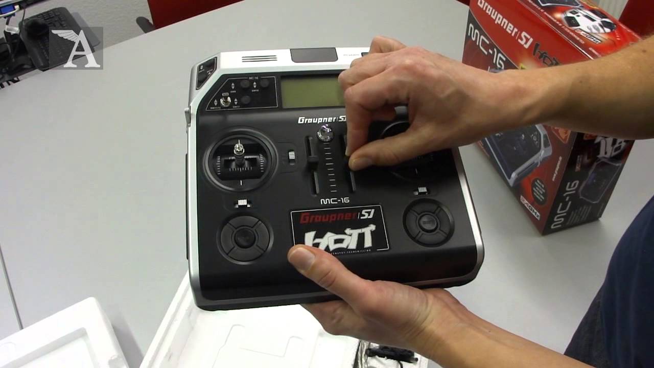Hands On: Graupner MC 16 - YouTube