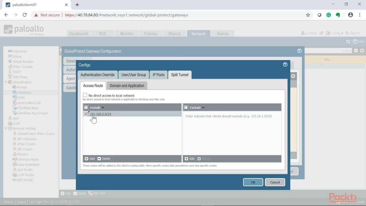 Palo Alto Firewall - GlobalProtect Gateway - YouTube