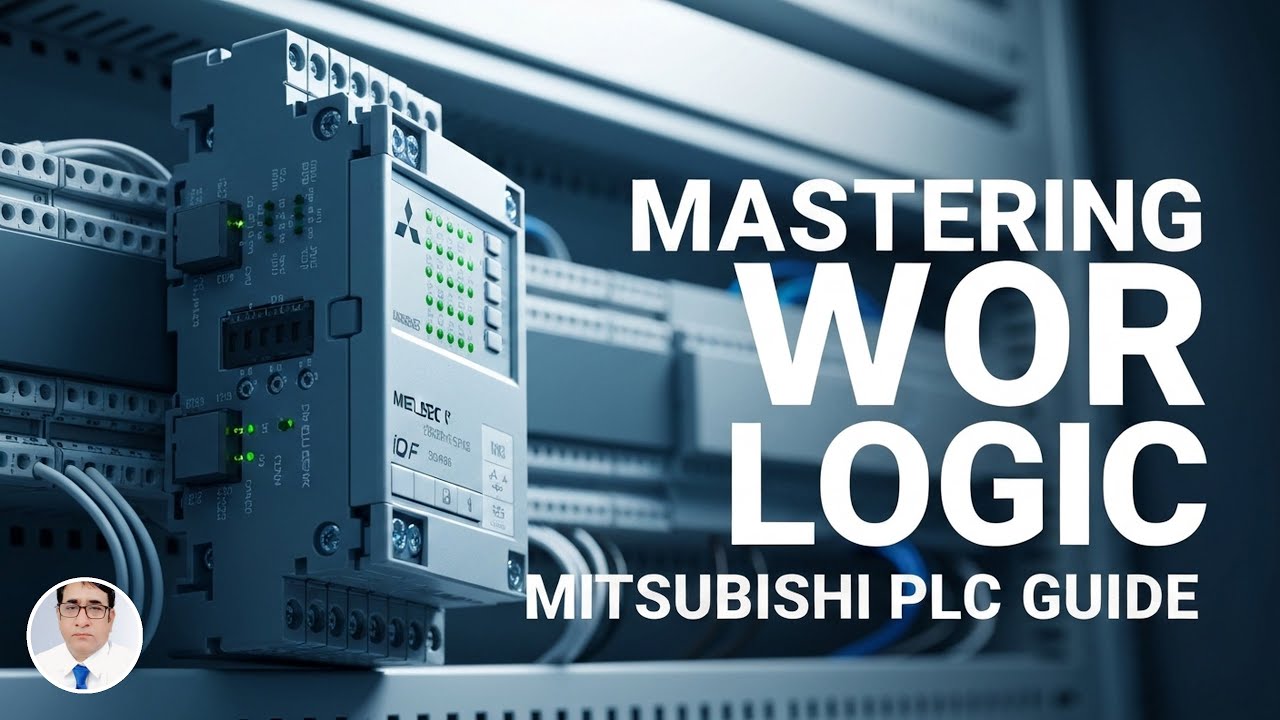 WOR Logic operation in Mitsubishi plc - YouTube