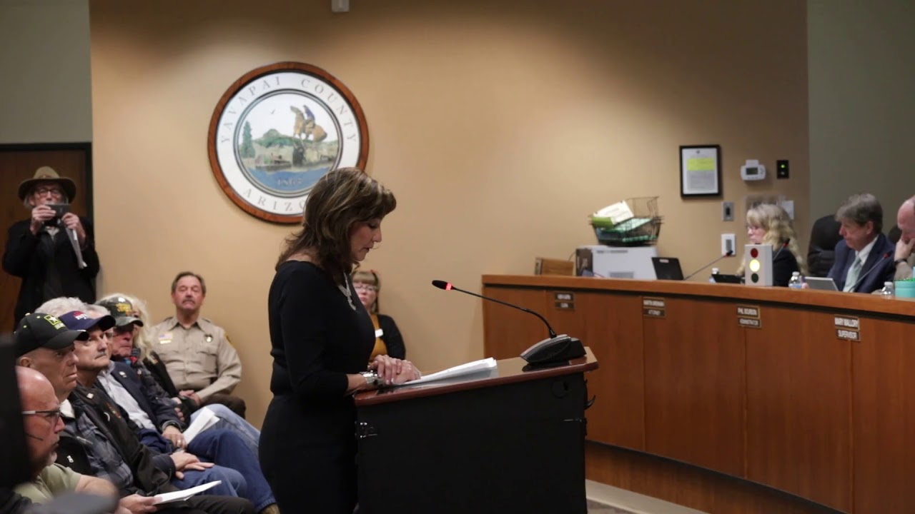 Yavapai County Board of Supervisors Meeting, Prescott AZ, 2nd Amendment ...