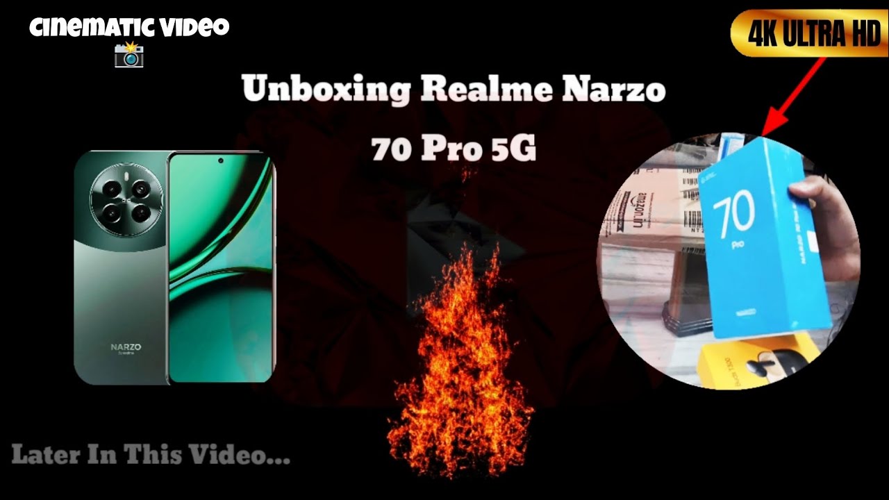 Realme Narzo 70 Pro 5G Unboxing Trailer | 4K Quality | Realme Narzo ...