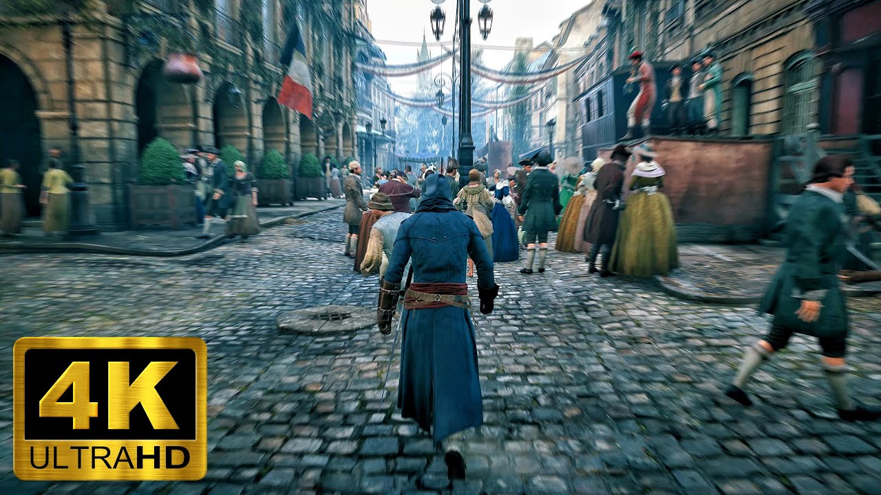 Templar Ambush | Assassin's Creed Unity Ultra UHD [ 4K 120FPS ...