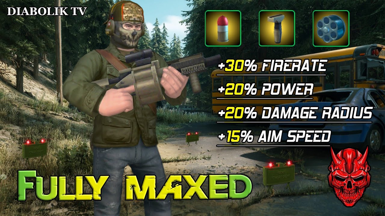 Tacticool:CAPISCE MGL LAYMORE (FULLY MAXED) (TOUCH REPORT) - YouTube