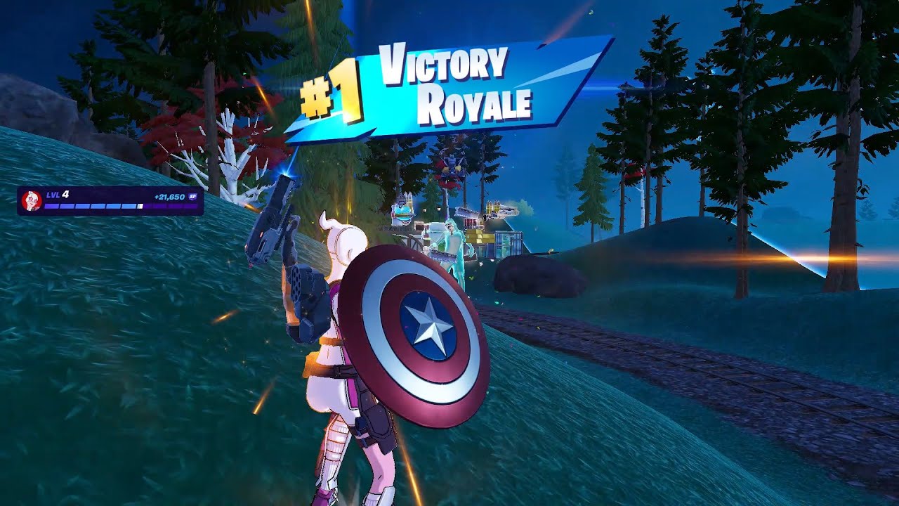 Fortnite 5:4 Gwenpool Double Digits Victory Royale & Doom Brella Unlock ...