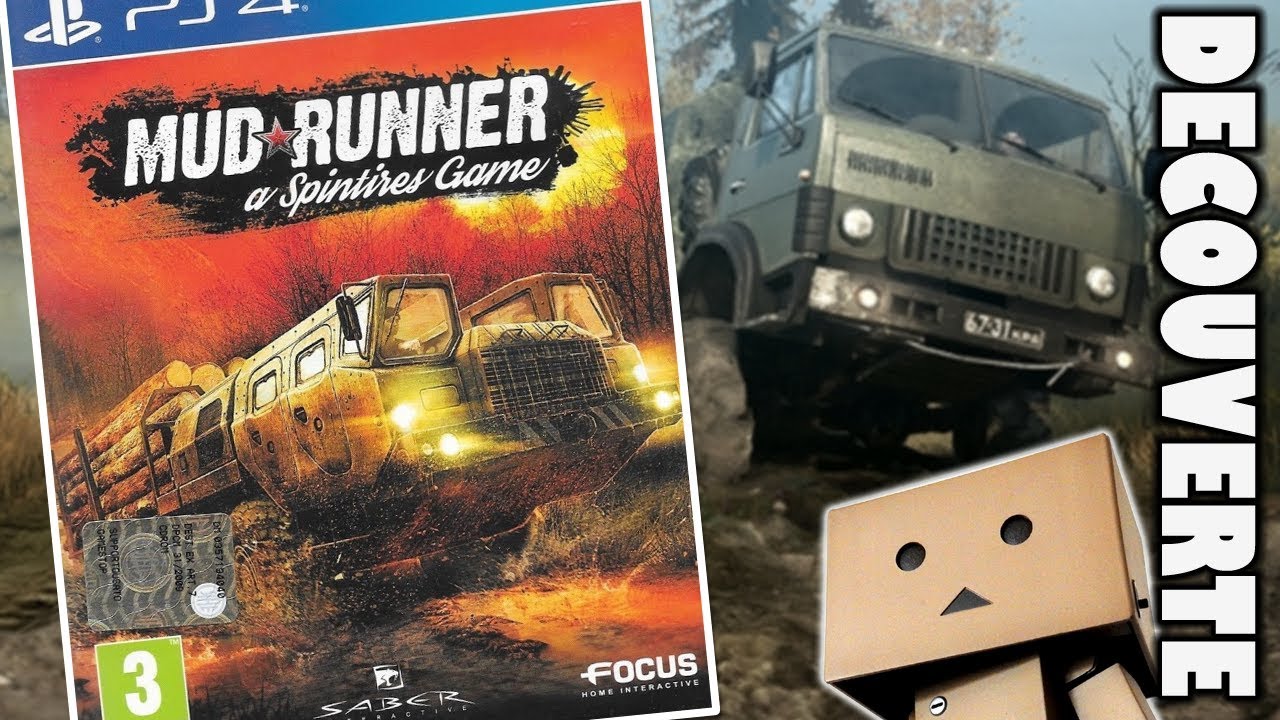 Découverte MudRunner sur PS4 (let's play) - YouTube