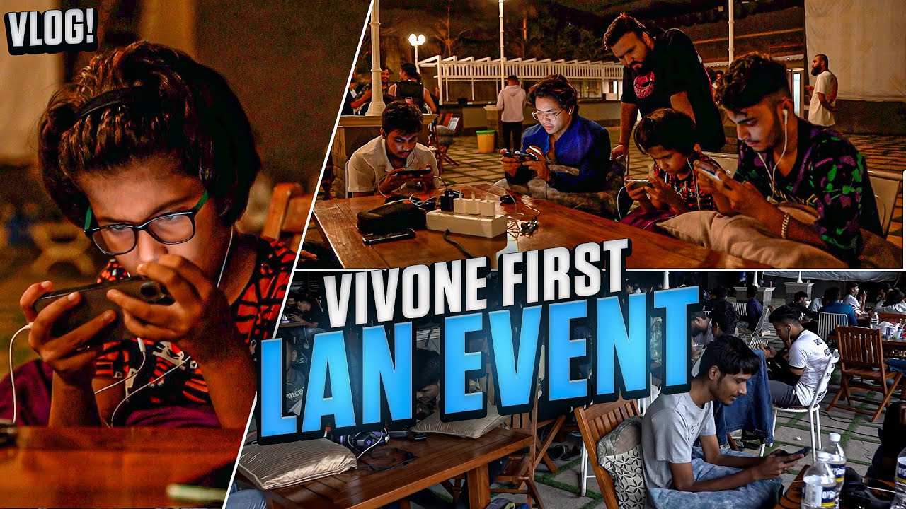 Vivone First Lan Event 🤩 | India's Youngest Gamer - YouTube