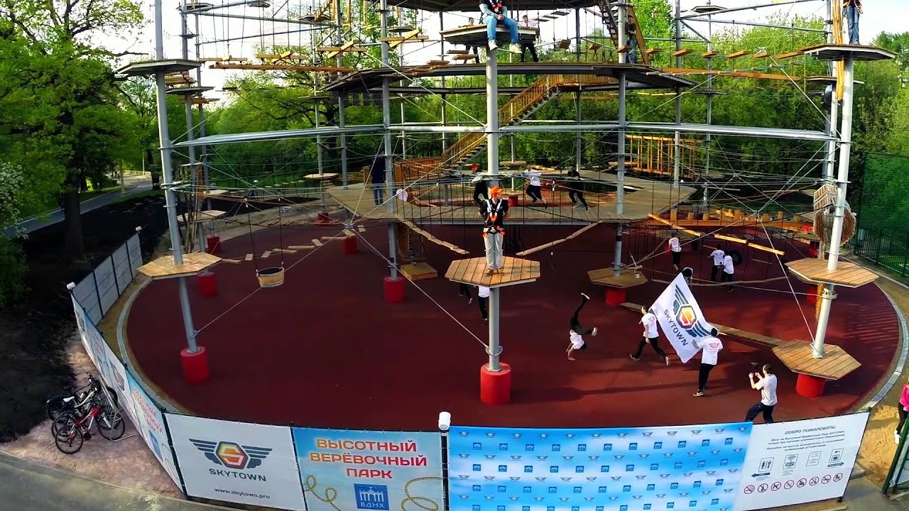 Торжественное открытие "Sky Town" - YouTube