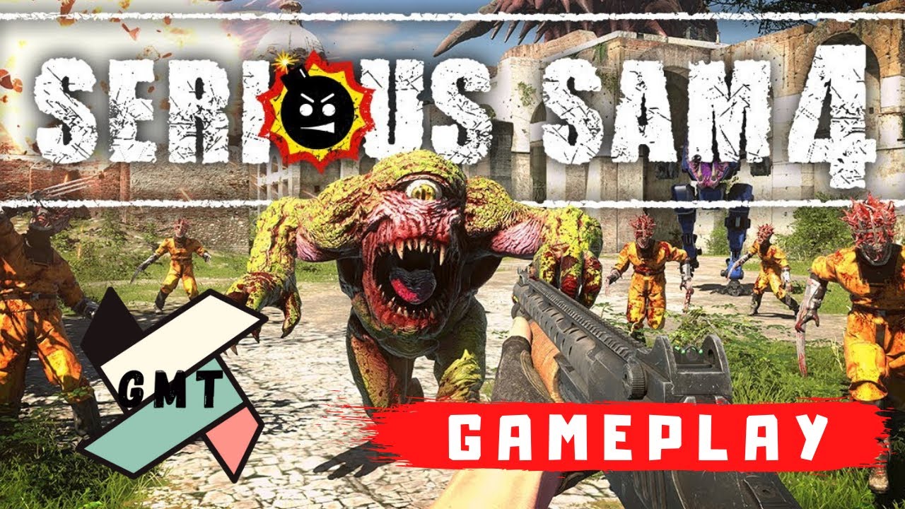 Serious Sam 4 Developer Gameplay - YouTube
