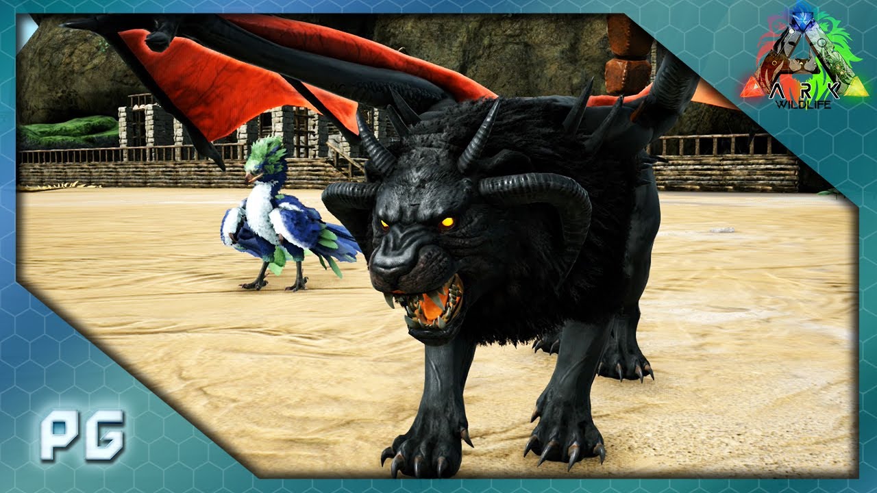 Roubamos Um Filhote de Manticore! [ARK WildLife EP11] - YouTube