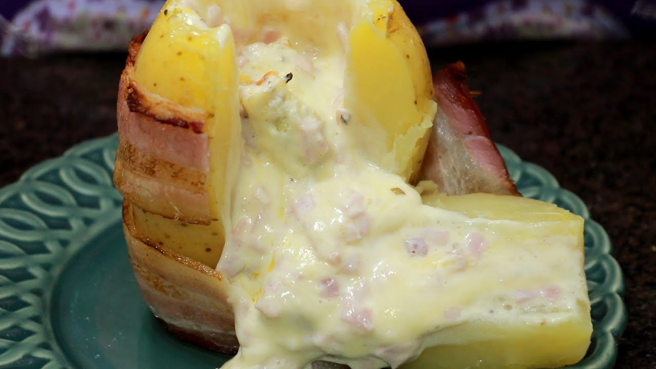Batata Recheada Gostosa E Simples De Fazer Youtube