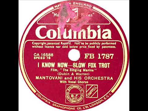 Mantovani - I Know Now (Ken Crossley) - YouTube