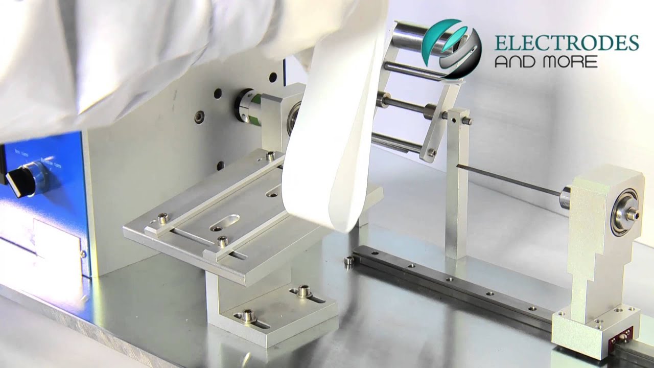 Winding Machine Video Lithium Ion Operational Video - YouTube