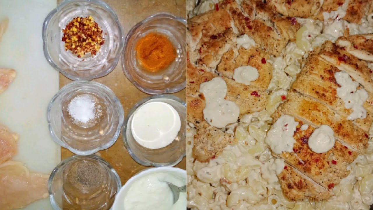 Chicken stake with creamy pasta||Easy and yummiest recipe. - YouTube