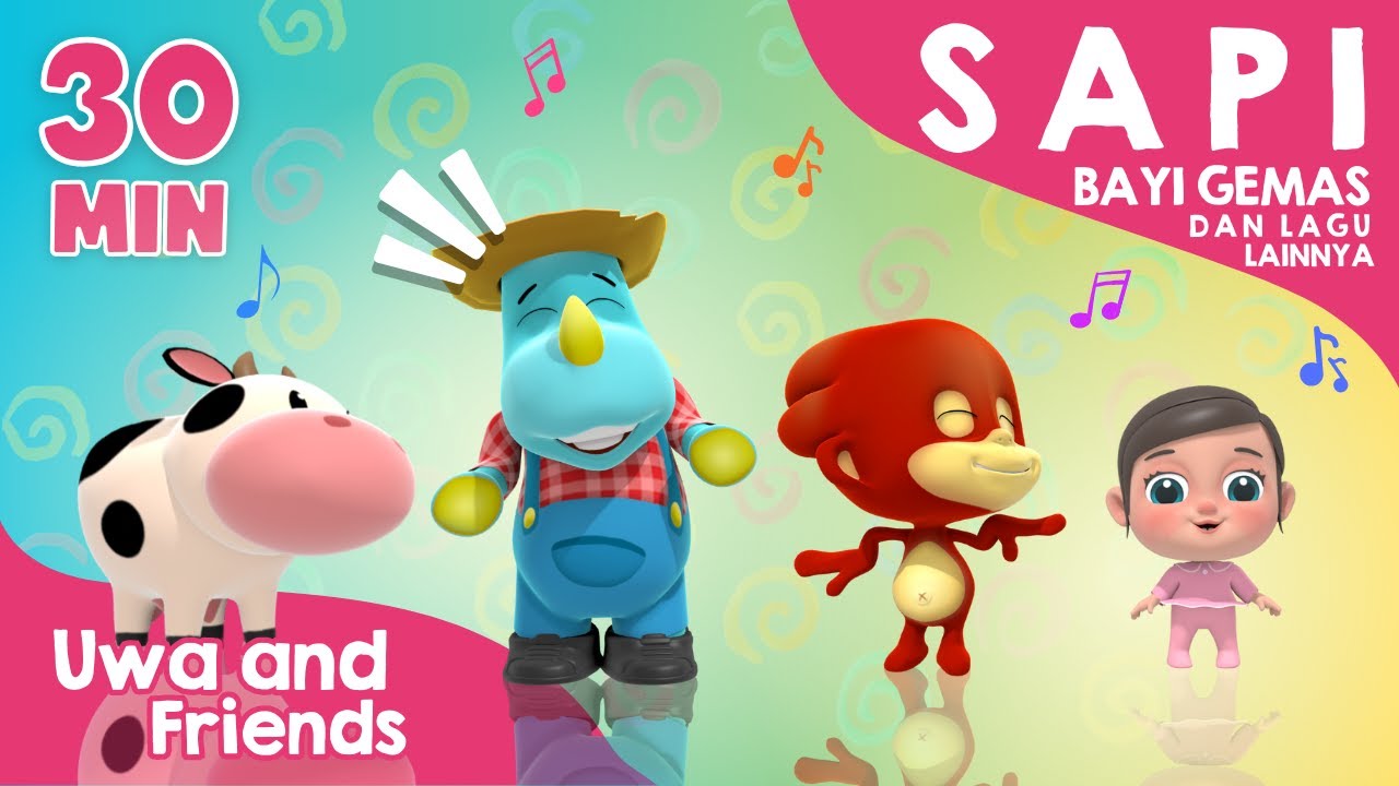 Sapi, Bayi Gemas, dan Lagu Lainnya - 30 Menit Kompilasi Lagu Anak ...