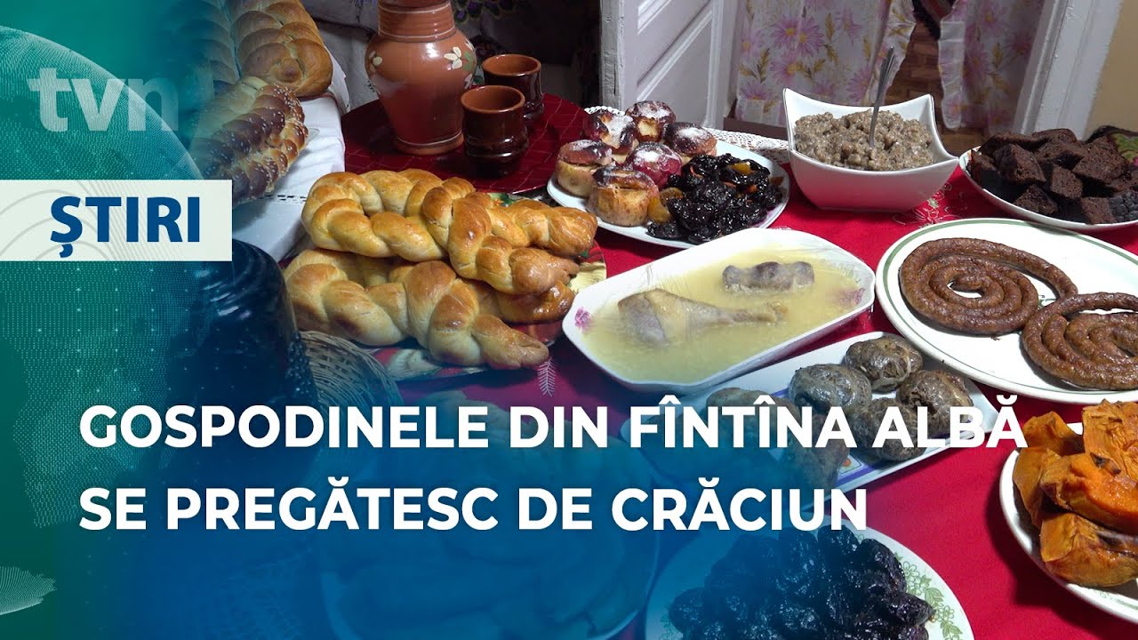GOSPODINELE DIN FÎNTÎNA ALBĂ SE PREGĂTESC DE CRĂCIUN - YouTube