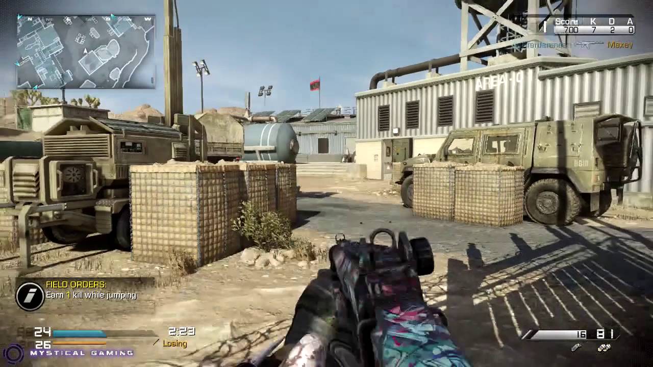 Call of Duty Ghosts - Squad Mode - Team Deathmatch on Overlord (XBOX ...