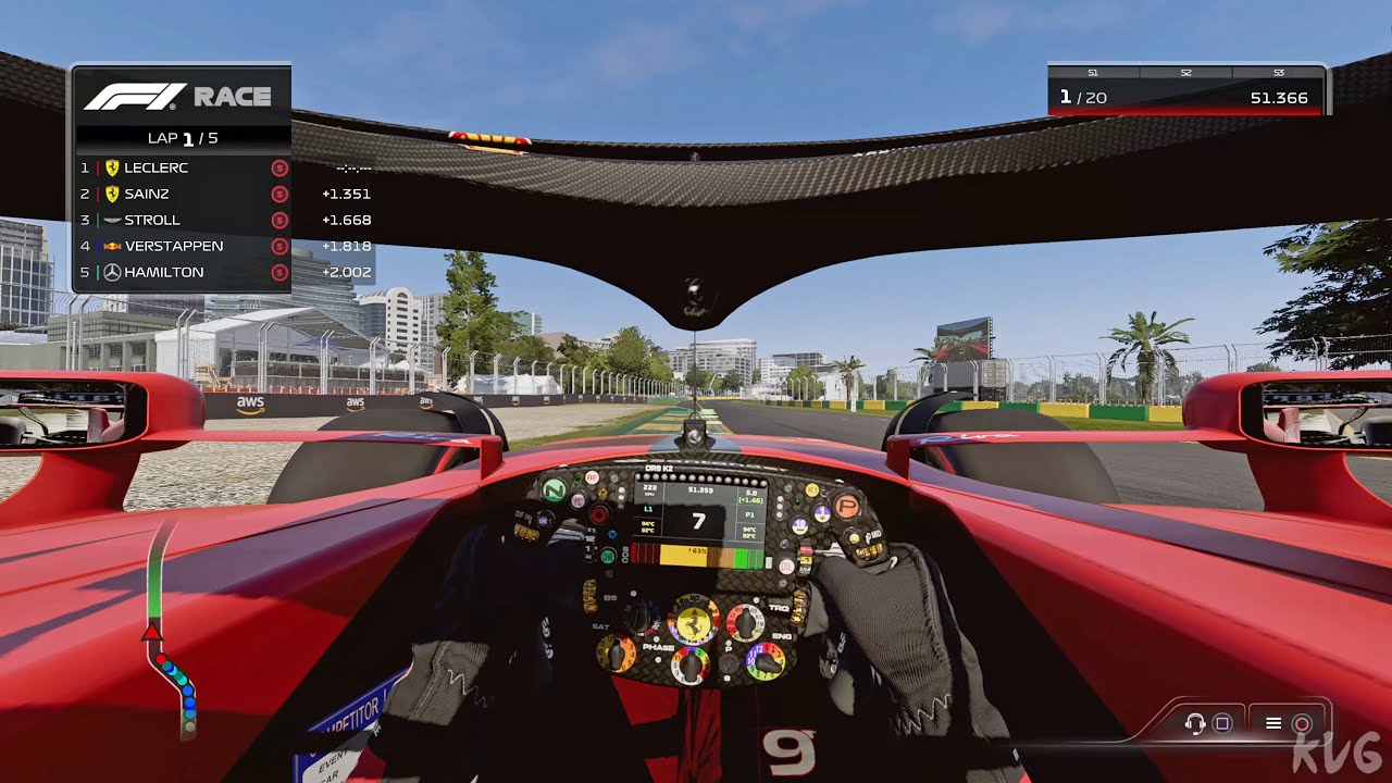 F1 23 - Scuderia Ferrari SF-23 - Cockpit View Gameplay (PS5 UHD ...