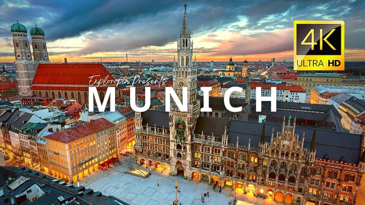 Munich, Germany 🇩🇪 in 4K 60FPS ULTRA HD Video by Drone - YouTube