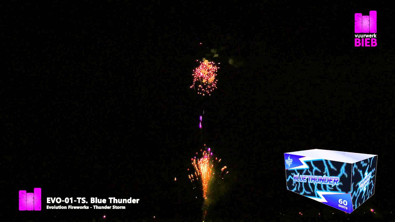 Blue Thunder - Evolution Fireworks 2014 - Thunder Storm - vuurwerkbieb ...