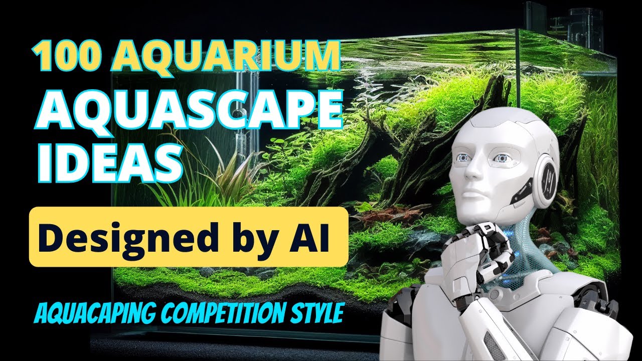 100 Aquarium Aquascape Ideas Designed by AI | Aquascape Competition ...