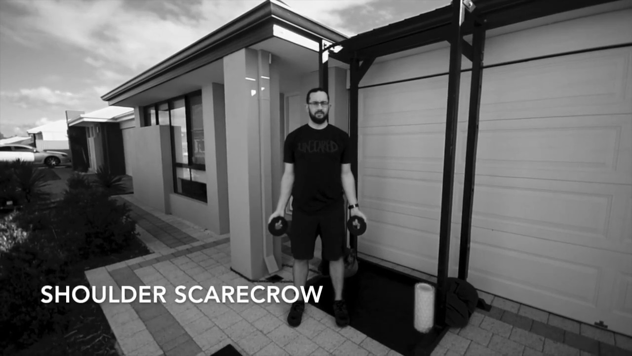 Shoulder Scarecrow - YouTube