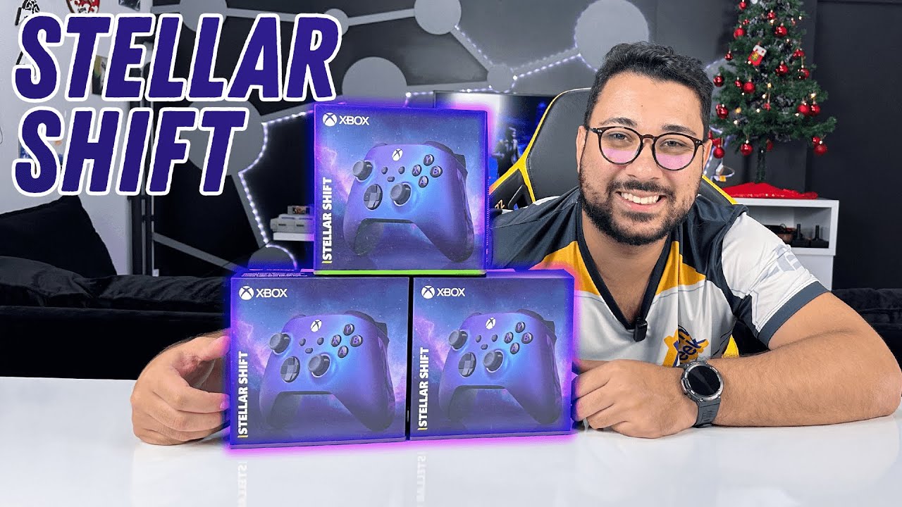 O QUE MUDOU NO CONTROLE XBOX STELLAR SHIFT? | UNBOXING E REVIEW - YouTube