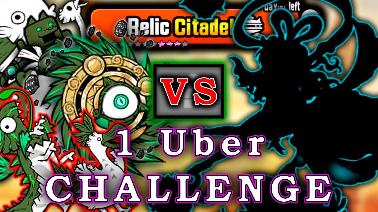 Can 1 Uber SOLO Relic Citadel? Battle Cats - YouTube