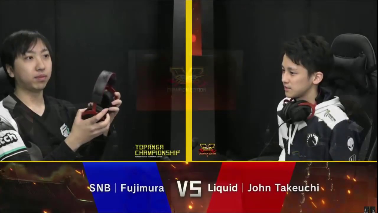 Topanga Championship - Fujimura (Chun-li) vs John Takeuchi (Rashid ...