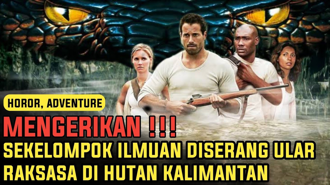 Serangan Ular Raksasa Di Hutan Kalimantan ‼️ Alur Cerita Film Anaconda ...