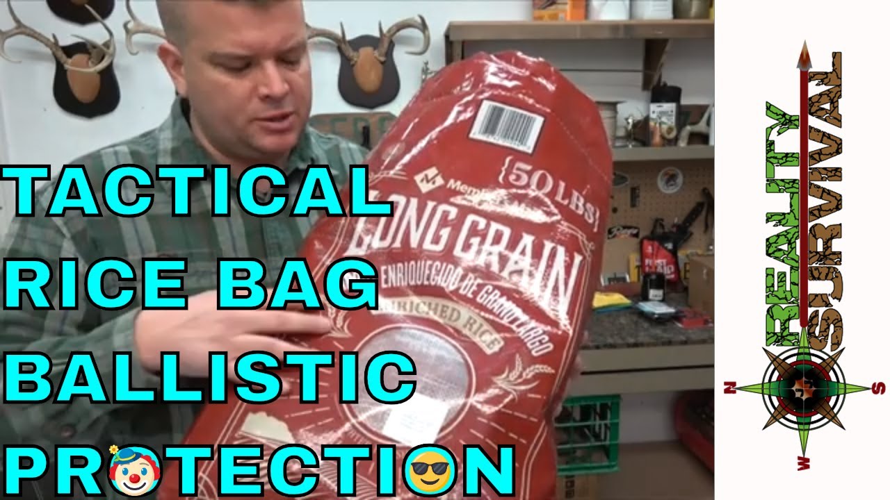 Tactical Rice Bag Ballistic Protection - YouTube