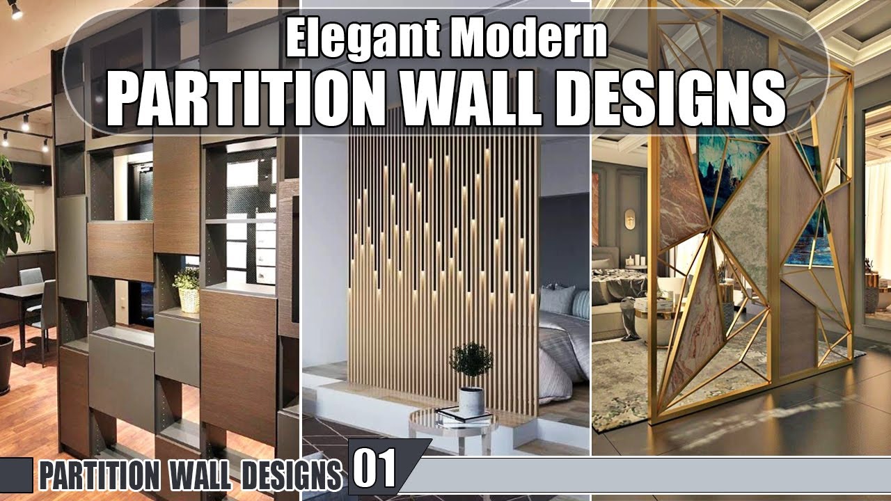 100 Elegant Partition Wall Modern Designs 2024 🌟 - YouTube