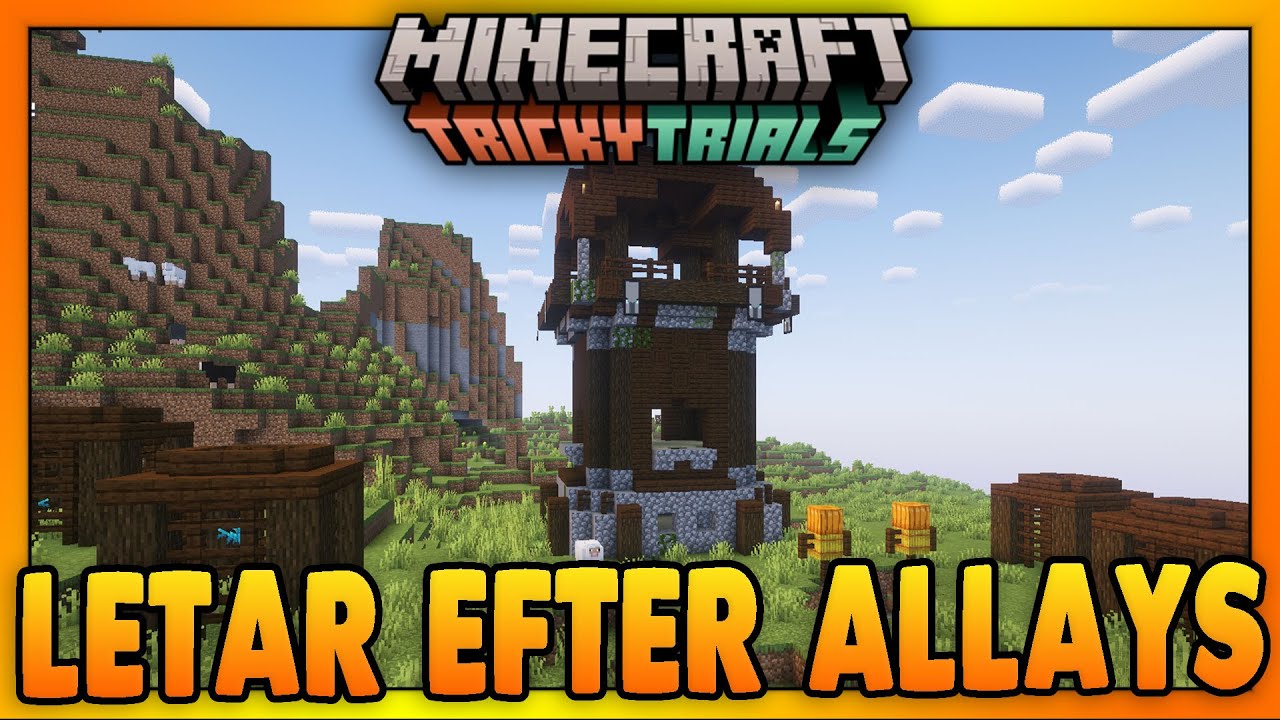 LETAR EFTER EN PILLAGER OUTPOST MED ALLAYS I MINECRAFT LETS PLAY 1.21 ...