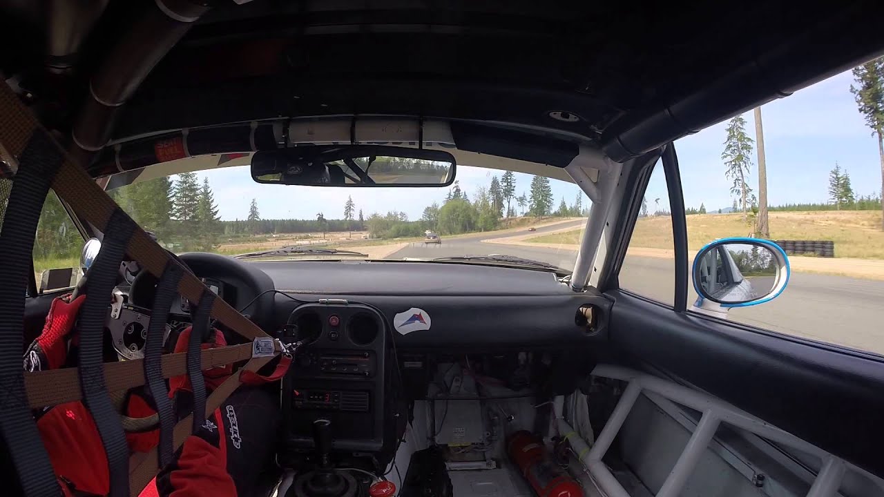 The Ridge Motorsports Park - Spec Miata Qualifying Lap - YouTube