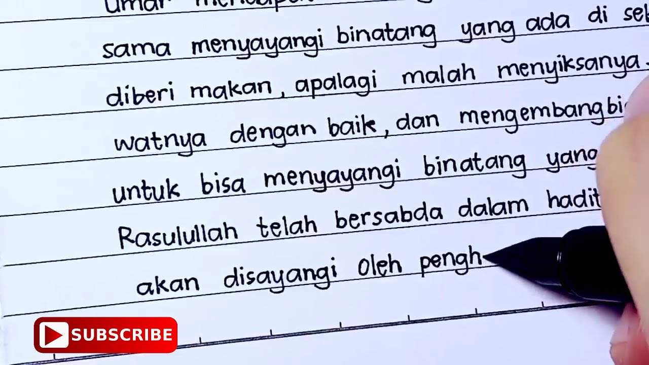 Contoh Naskah Teks Pidato Islami Tema "Menyayangi Binatang" ~ Belajar Menjadi Dacil-Dai C1Lik ...