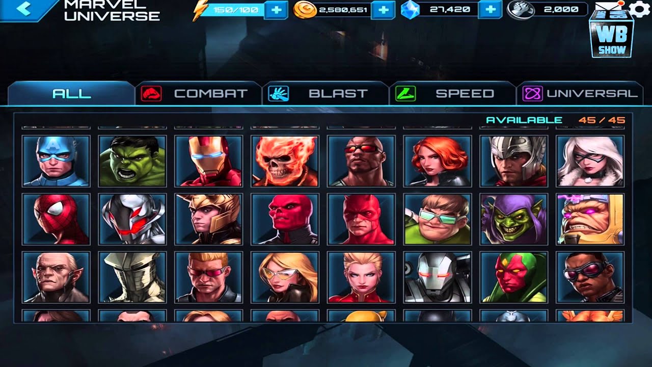 Marvel: Future Fight - New Update 5th Gear Equipment! New Uniform - YouTube