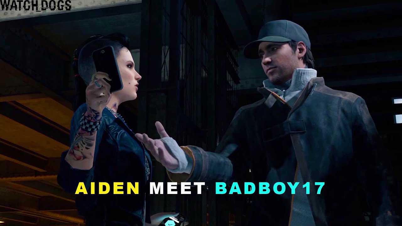 AIDEN MEET BADBOY17 | Mission #5 - Open Your World (Act 1) | Watch Dogs ...