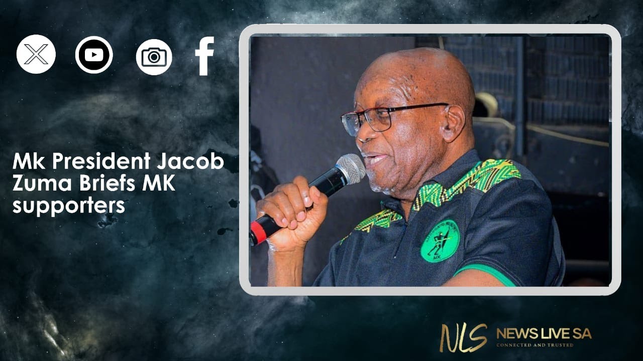 Former president Jacob Zuma addresses MK supporters - YouTube