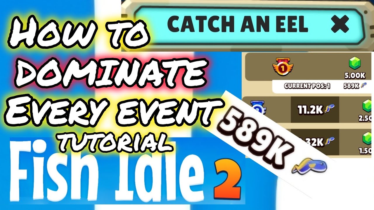 [BEST MOBILE GAMES] FISH IDLE 2 HOW TO WIN EVERY EVENT TUTORIAL tips ...