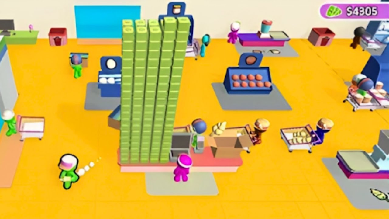 Idle Mini Mall-Market Tycoon Game Android Gameplay - YouTube