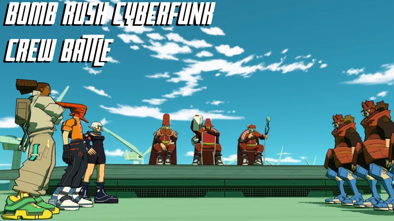 Bomb Rush Cyberfunk - Crew Battle vs. Devil Theory - YouTube