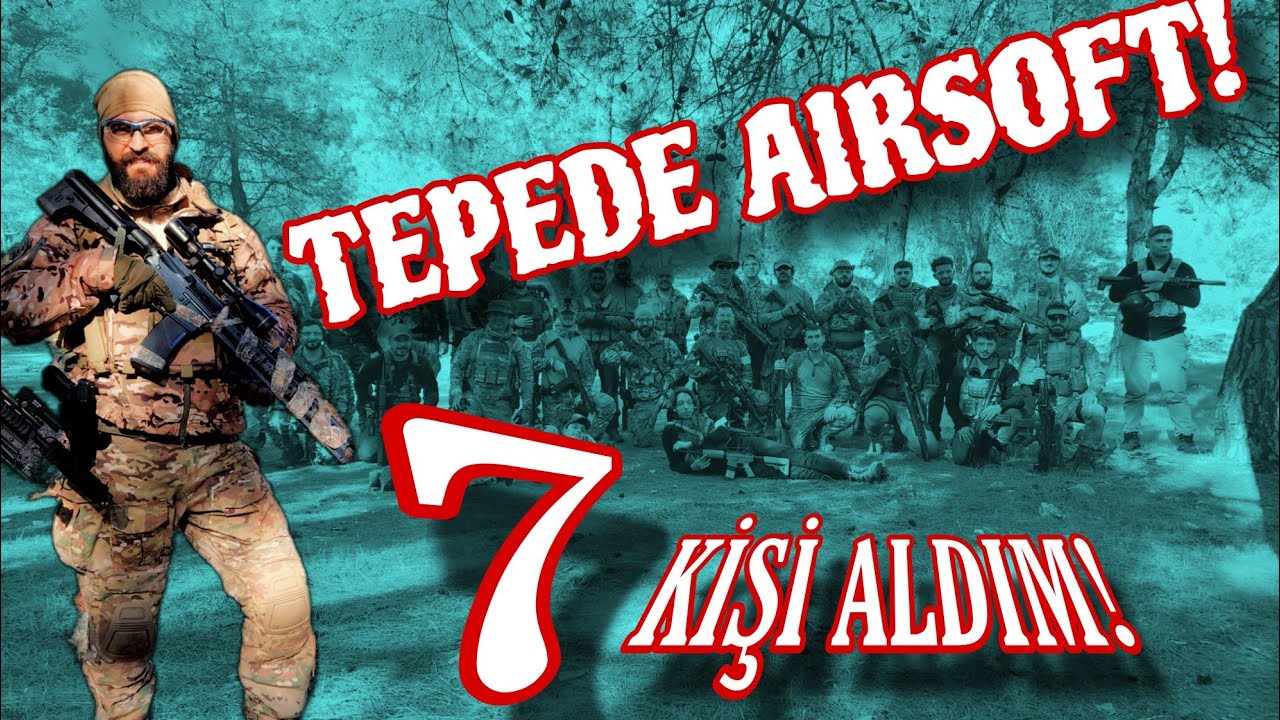 Tepe Savunması - Antalya Airsoft - Takımın Yarısını Aldım! - YouTube