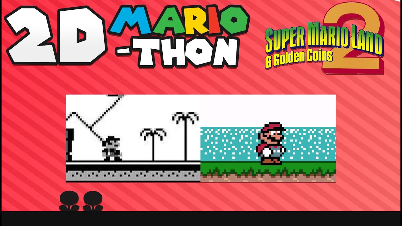 Super Mario Land 1+2 - 2D Mariothon - YouTube
