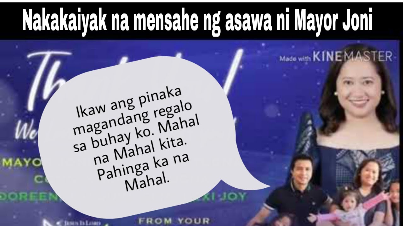 TRIBUTE TO MAYOR JONI VILLANUEVA TUGNA - YouTube