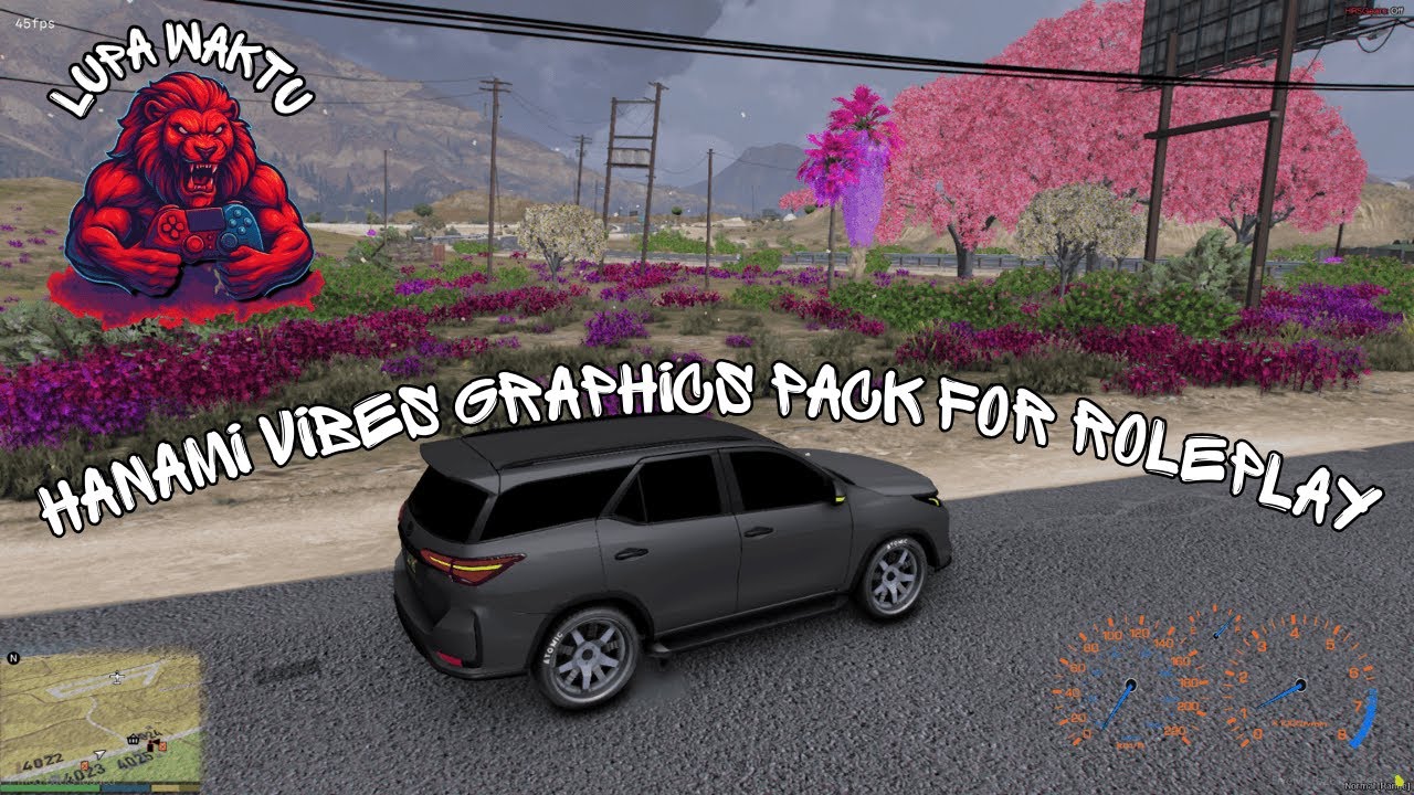 FIVEM GRAPHICS HANAMI GRAPHICS PACK FOR ROLEPLAY [ UPDATE ] - YouTube