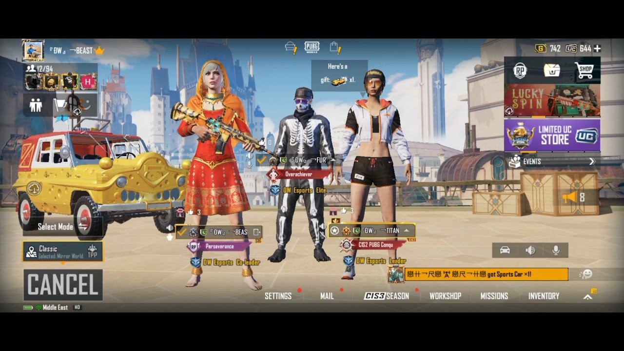 Car Popularity | PUBG Mobile - YouTube