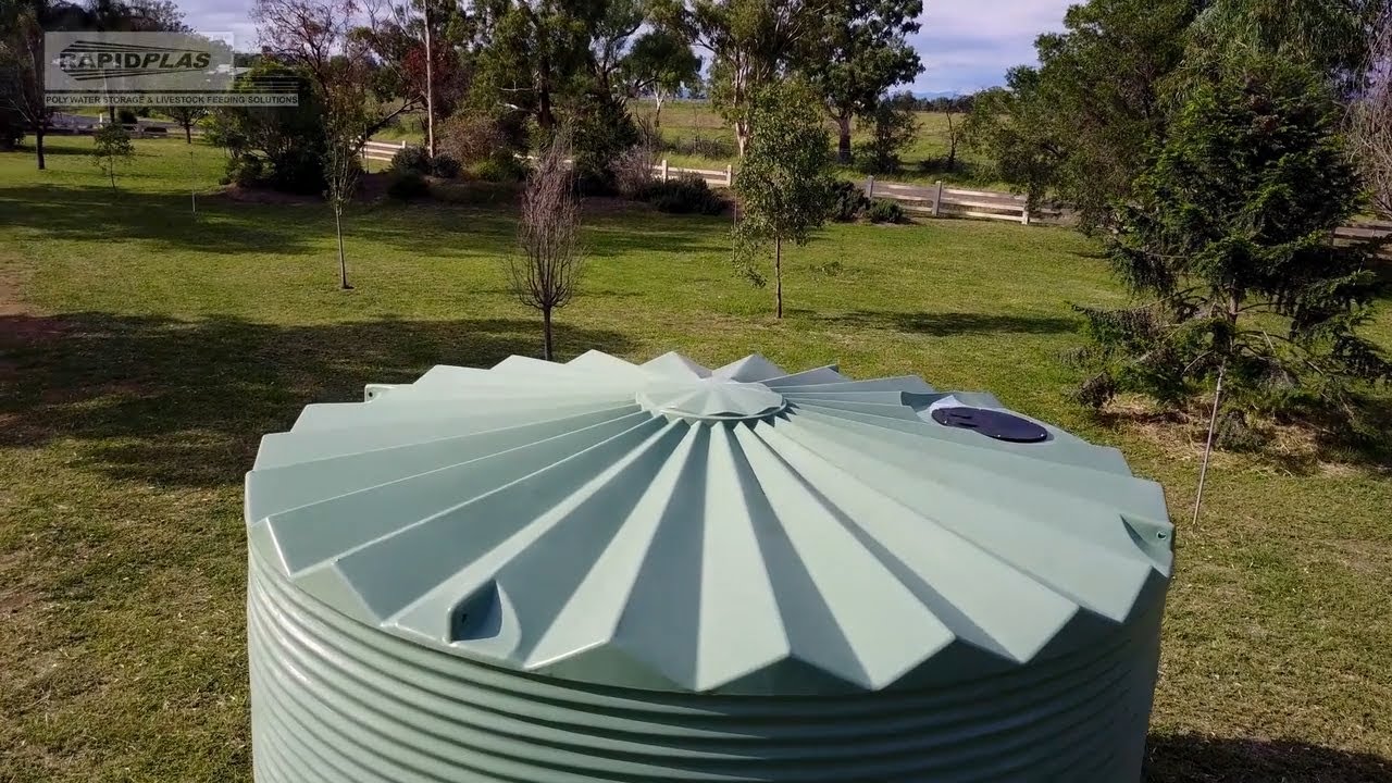 Our completely new Rainwater tank | Rapid Plas - YouTube