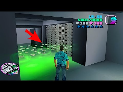 GTA Vice City'de Banka Soygunu! Gizli Yer #GTAVC Gizli İç Görevi